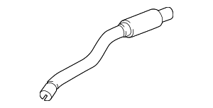 2017-2020 Ford Front Pipe HP5Z-5G203-A | TascaParts.com