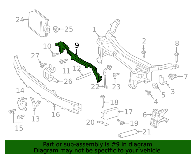213-620-99-00 - Lower Absorber 2018-2020 Mercedes-Benz | Mercedes-Benz ...