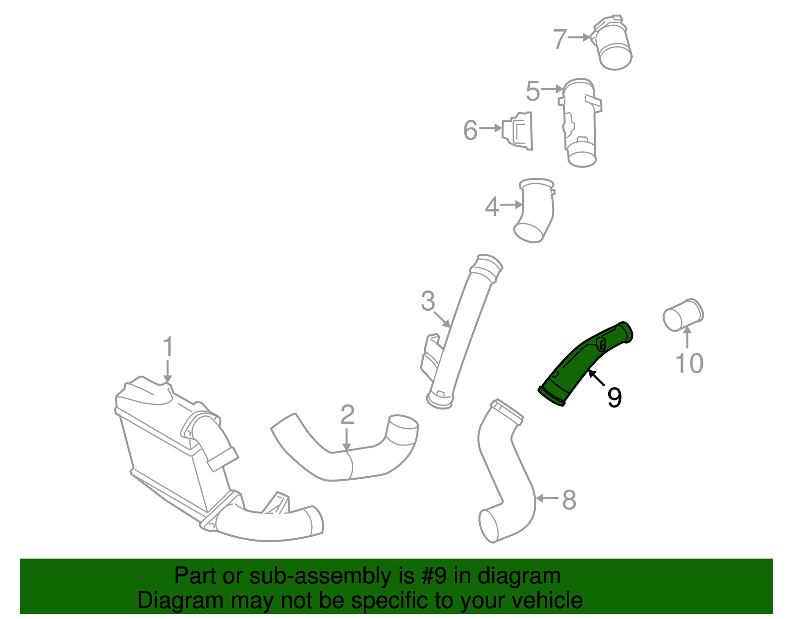 2009-2024 Nissan GT-R Lower Air Duct 14460-JF00A | Ziegler Nissan of ...