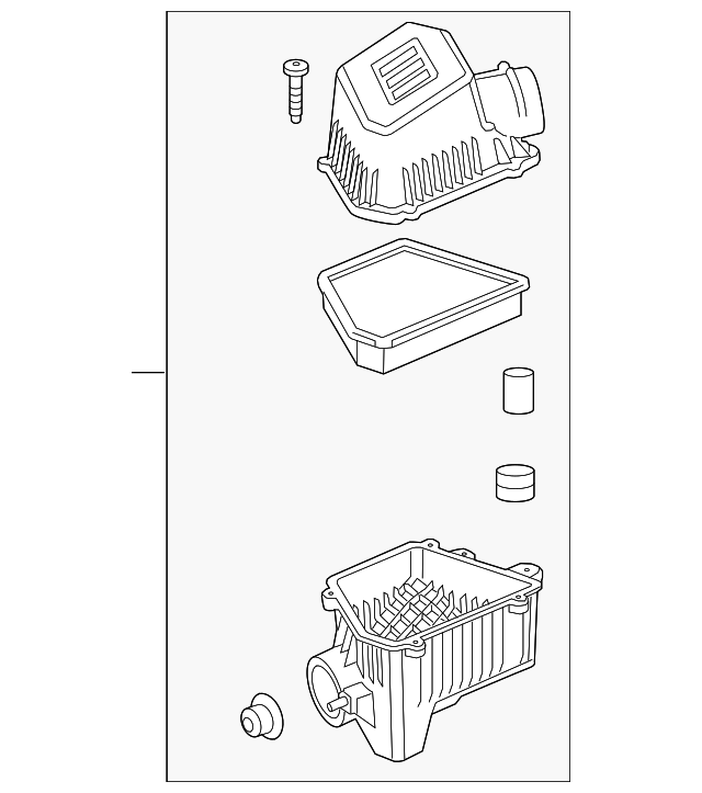 23262740 - Air Cleaner 2012-2017 GM | AutoNationParts.com