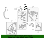 2010-2017 GM Positive Crankcase Ventilation (PCV) Hose 12619363 GM ...