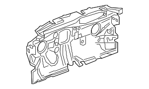 23274749 GM Dash Panel Inner Insulator | GM Parts Store