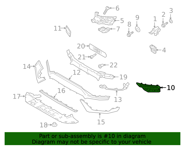 2020 Volvo XC90 Grille 31698388 | TascaParts.com