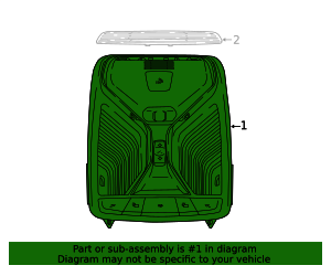 61-31-5-A8A-112 - Roof Function Center 613014 2019-2024 BMW ...