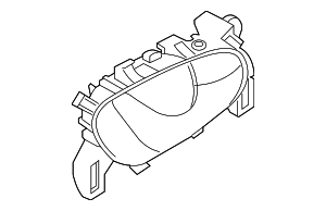 2017-2021 Nissan Rogue Sport Handle, Inside - Driver's Side (LH) 80671 ...