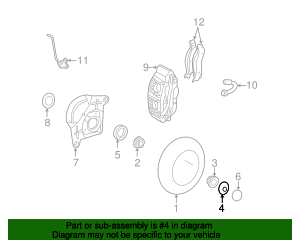 Genuine OEM Ford Part - Outer Bearing Washer E7TZ-1195-A | Genuine OEM ...