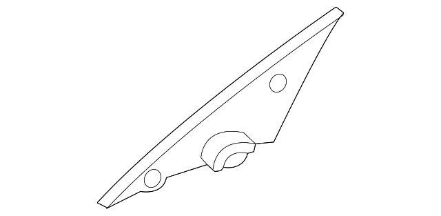 2019-2022 Mercedes-Benz Corner Trim 177-722-47-00 | MB OEM Parts