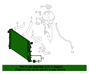 906-500-02-02 - Radiator 2014-2022 Mercedes-Benz | Mercedes-Benz USA Parts