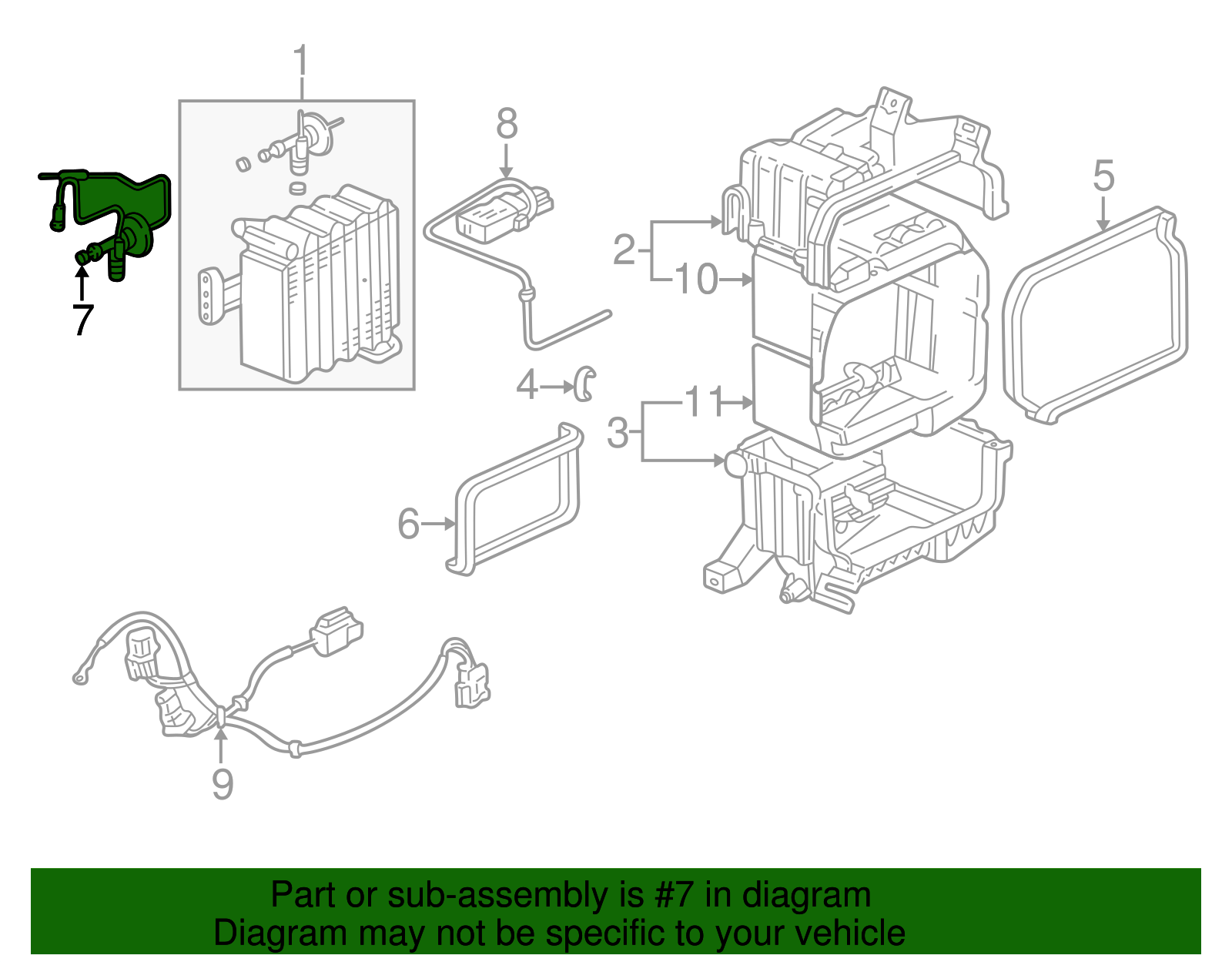 80220-S84-A02 - 1998-2002 Honda - Valve Assembly Expansion (10N) (Fuji ...
