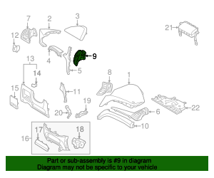 2017-2019 Hyundai Air Vent Grille 97410-2W000-UU5 | OEM Parts Online