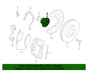2007-2018 Volvo Hub Assembly 32246153 | TascaParts.com