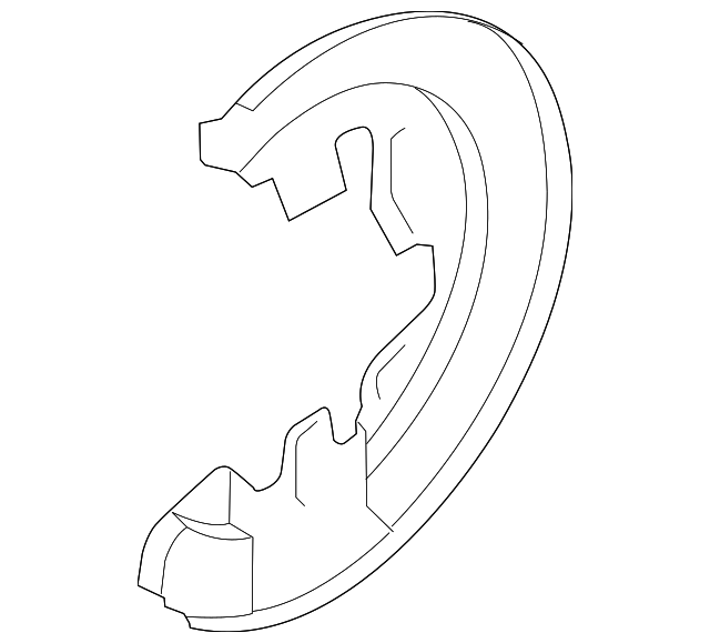 2007-2018 Volvo Splash Shield - Driver's Side (LH) 31362398 ...