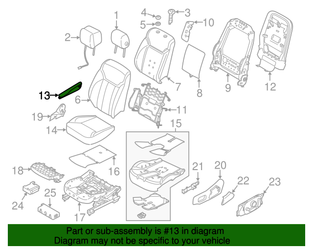 2022-2023 Land Rover Armrest Assembly LR179275 | Sacramento Land Rover ...