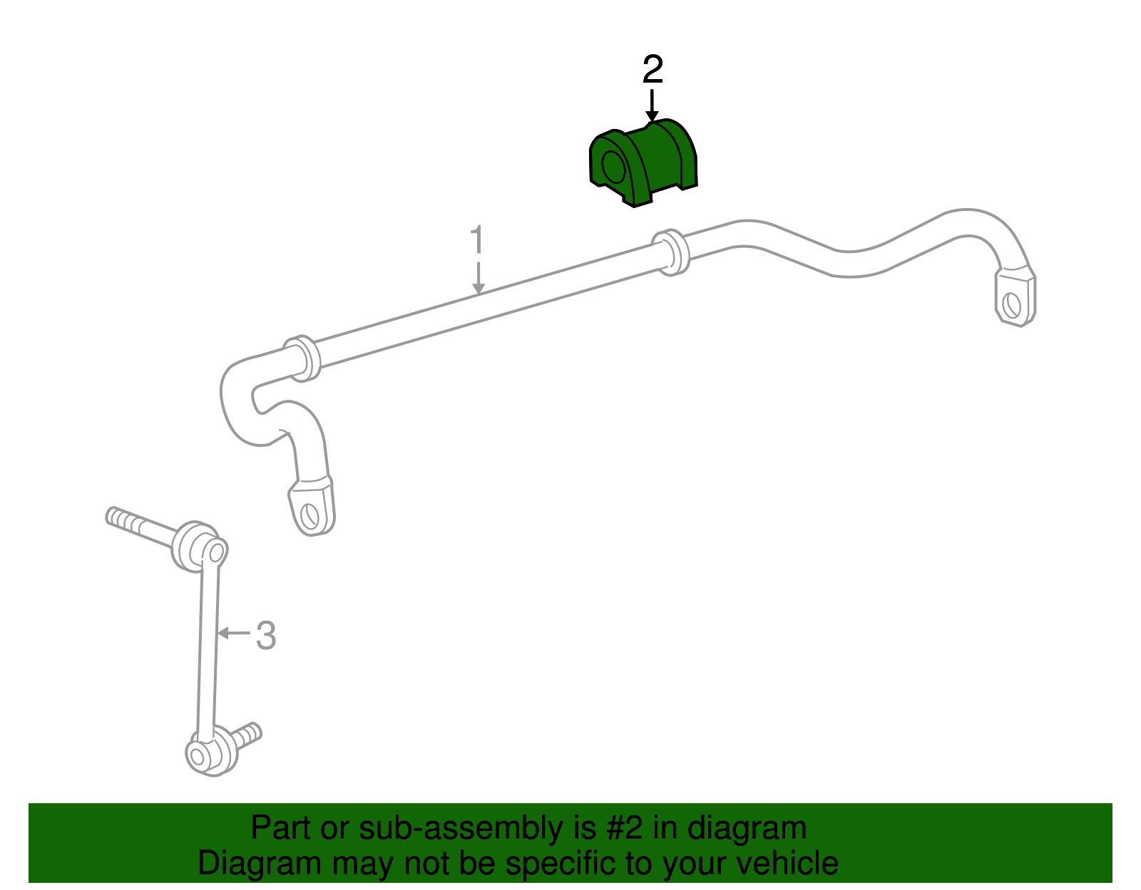 2000-2013 Porsche Stabilizer Bar Bushing 996-343-792-17 | OEM Parts Online
