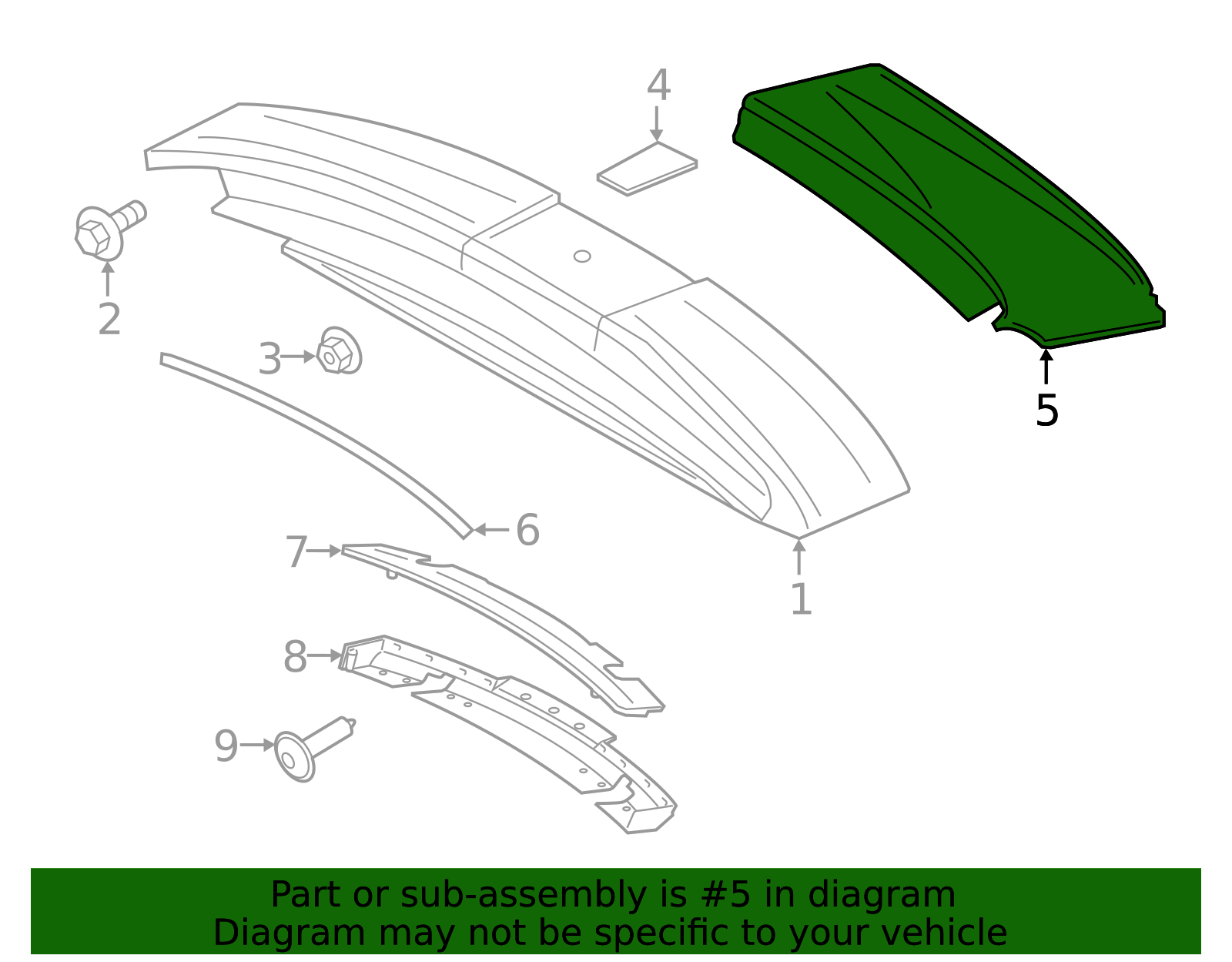 2017-2023 Porsche Panamera Spoiler Wing 971-827-847-AY-G2X | Sunset ...