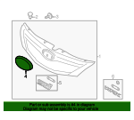 2006-2014 Subaru Grille Emblem 93013SA032 | TascaParts.com