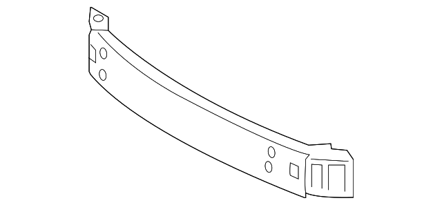 52021-0R100 - Impact Bar - 2019-2021 Toyota RAV4 | OEM Genuine Toyota Parts