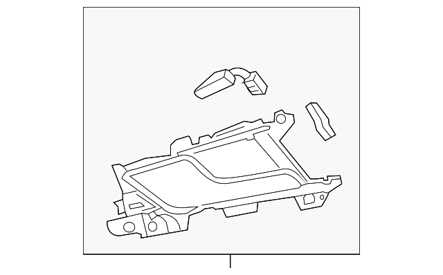 8W0-839-020-A-4PK - Handle, Inside 2017-2023 Audi | Audi OEM Parts