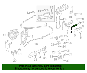 8W0-927-753 - Keyless Entry Sensor 2017-2023 Audi | Audi OEM Parts