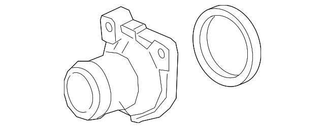 2019-2020 Cadillac CT6 Engine Coolant Thermostat Housing 12671038 GM ...