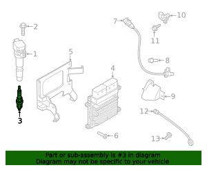 2020-2023 Hyundai Spark Plug 18871-11070 | OEM Parts Online