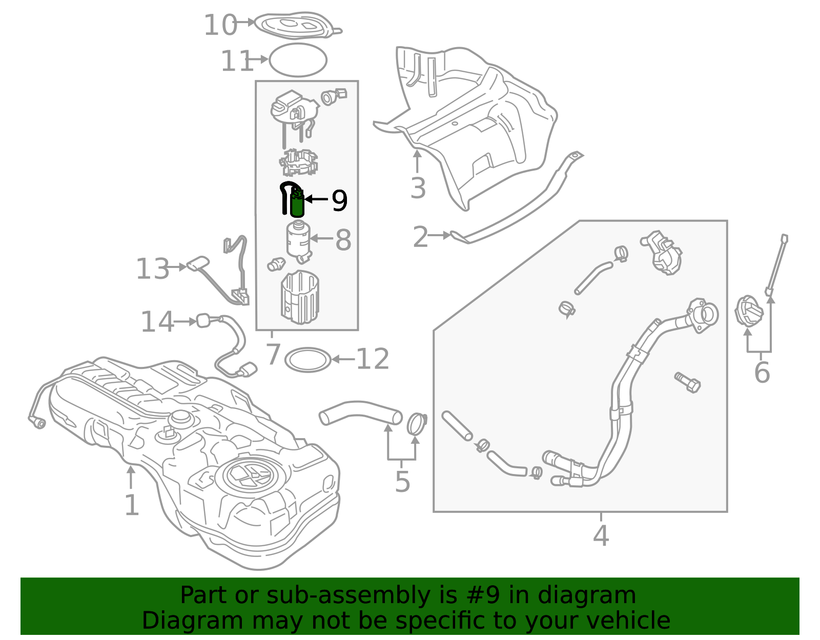 2017-2023 Hyundai Fuel Pump 31119-A9000 | Retail Performance Auto Parts