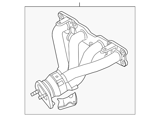 2011-2014 Hyundai Sonata Exhaust Manifold 28510-2G195 | OEM Parts Online