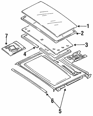 Genuine OEM Mazda Weatherstripping Parts | RealMazdaParts.com