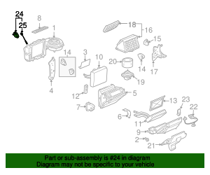 2005-2007 GM Air Conditioning Expansion Valve Kit 19332847 ...