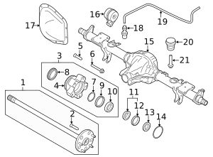 2015-2016 Ford Axle Housing Damper CK4Z-4A263-D | TascaParts.com