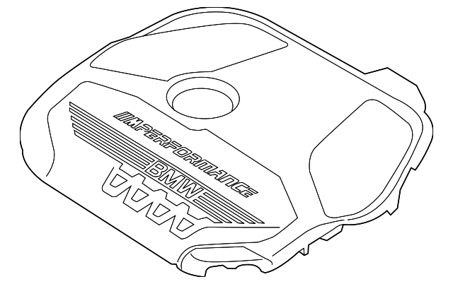 11-14-8-656-447 - Engine Cover - 2020-2024 BMW | BMW Parts Exchange