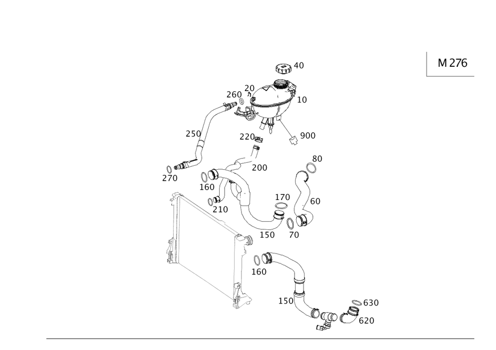 212-501-05-25 - Bleed Line 2010-2016 Mercedes-Benz E350 | Mercedes-Benz ...