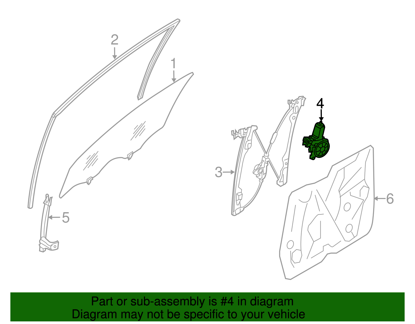 2009-2014 Nissan Murano Window Motor 80730-1BA0A | Ziegler Nissan of ...