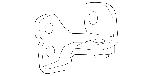 2017-2019 Jeep Compass Upper Hinge - Driver's Side (LH) 68306515AA ...