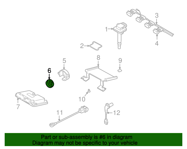 06B-905-234-A - Pick-Up Coil 2002-2005 Audi | Audi OEM Parts