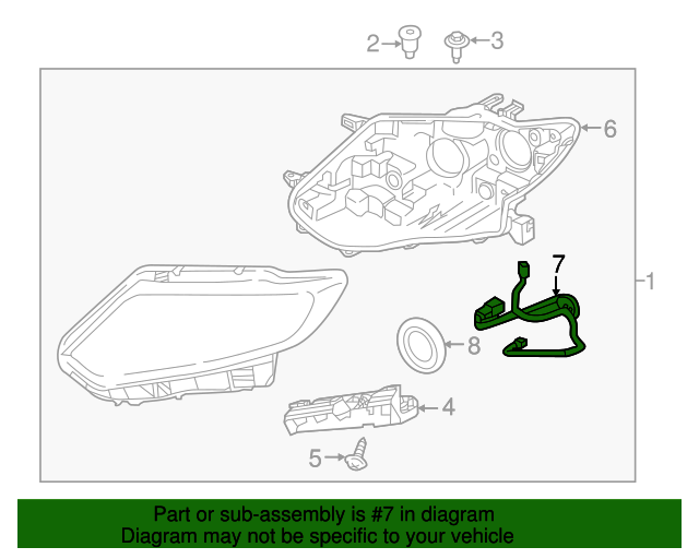 26038-6FL0A - Harness 2017-2020 Nissan Rogue | Nissan Parts ...
