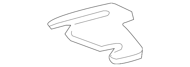 2003-2012 Mercedes-Benz Hinge Pad 230-795-07-96 | World Mercedes-Benz Parts