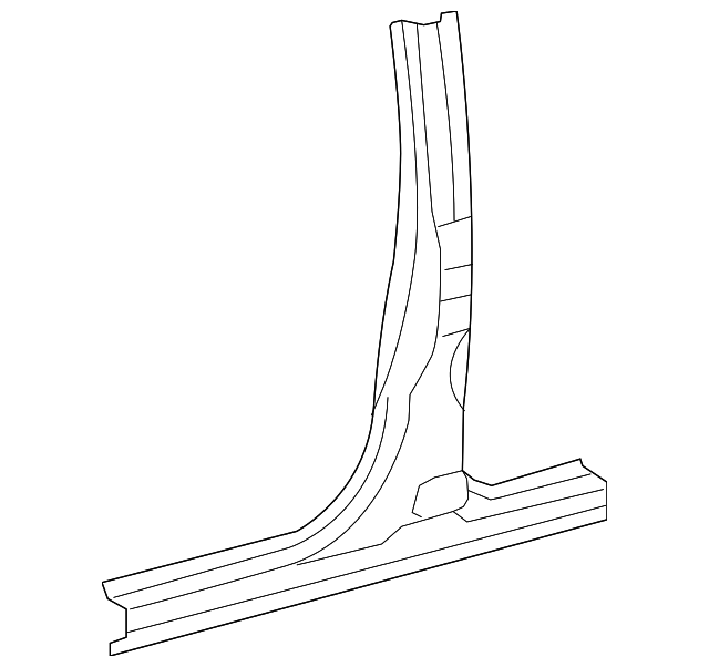 2007-2021 Toyota Tundra Center Pillar & Rocker 61412-0C060 | Toyota Parts