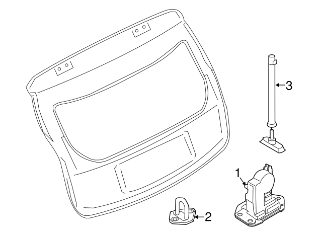 2014-2024 Nissan Lock Actuator 90502-4CL0A | Nissan Parts Plus