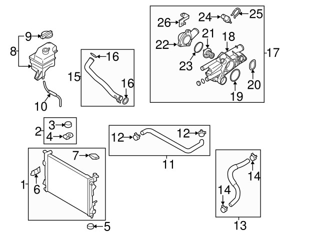 2005-2016 Hyundai Gasket 25633-2G000 | OEM Parts Online
