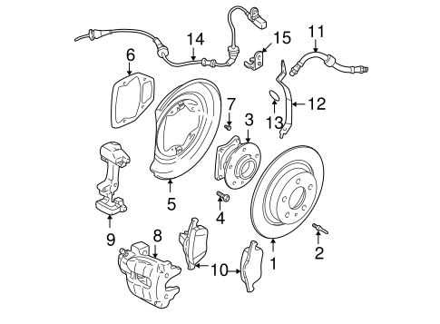Rear Brakes for 2006 Volvo V70 | TascaParts.com