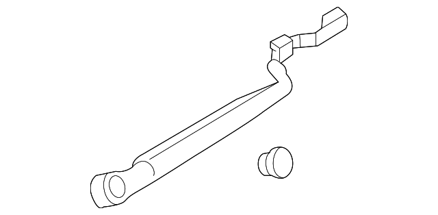 28780-0W000 - Wiper Arm - 1996-1999 Nissan Pathfinder | Nissan OEM ...