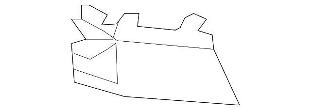 2017-2019 Toyota Highlander Grille Molding 53105-0E010 | OEM Parts Online