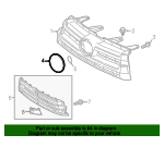 2016-2019 Toyota Grille Emblem 53141-42021 | Toyota Parts Center