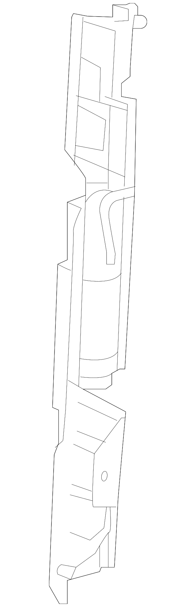 2019-2020 GM Side Baffle - Driver's Side (LH) 23390796 | TascaParts.com