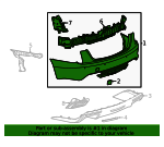 2020-2023 Cadillac CT5 Primed Rear Bumper Upper Fascia 84831938 ...