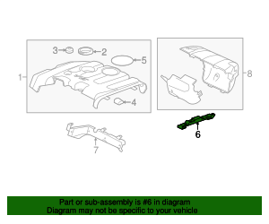 2013-2023 GM Upper Engine Intake Manifold Bracket 12644708 GM ...