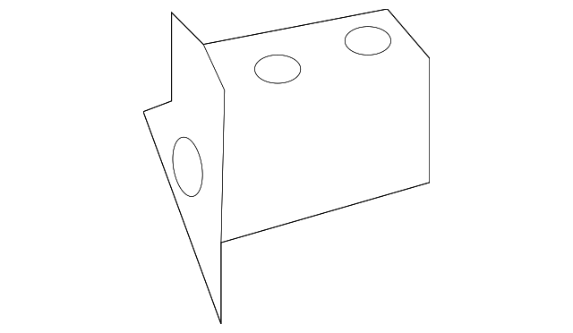 2016-2019 Chevrolet Cruze Front Bumper Impact Bar Bracket 39059598 GM ...