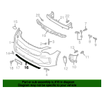 2018-2020 Kia Stinger | Lower Molding | 86590-J5000 | Kia Auto Parts