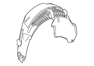 2018-2023 Mercedes-Benz Wheelhouse Liner 238-690-30-03 | MB OEM Parts
